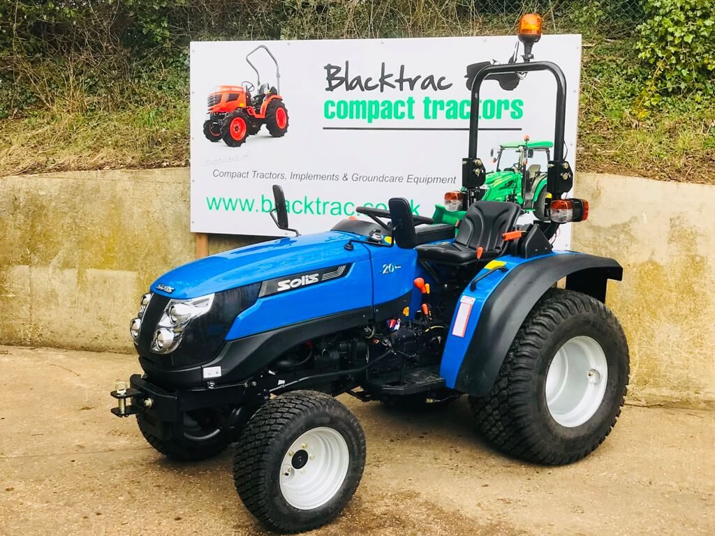 New Solis 20 Compact Tractor | Blacktrac Compact Tractors