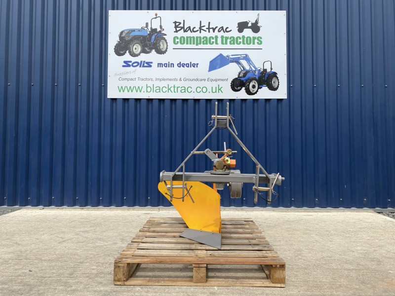 New Single Furrow Plough For Compact Tractor - Blacktrac Compact Tractors