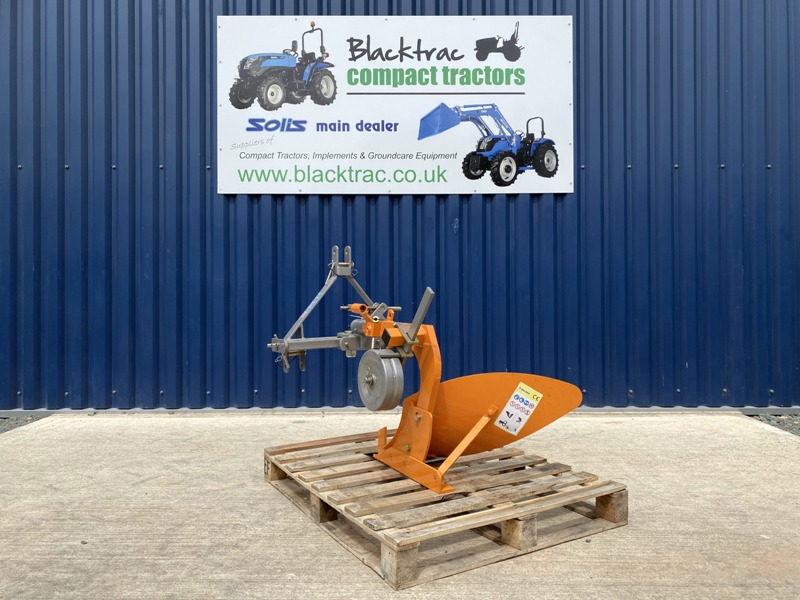 New Single Furrow Plough For Compact Tractor - Blacktrac Compact Tractors