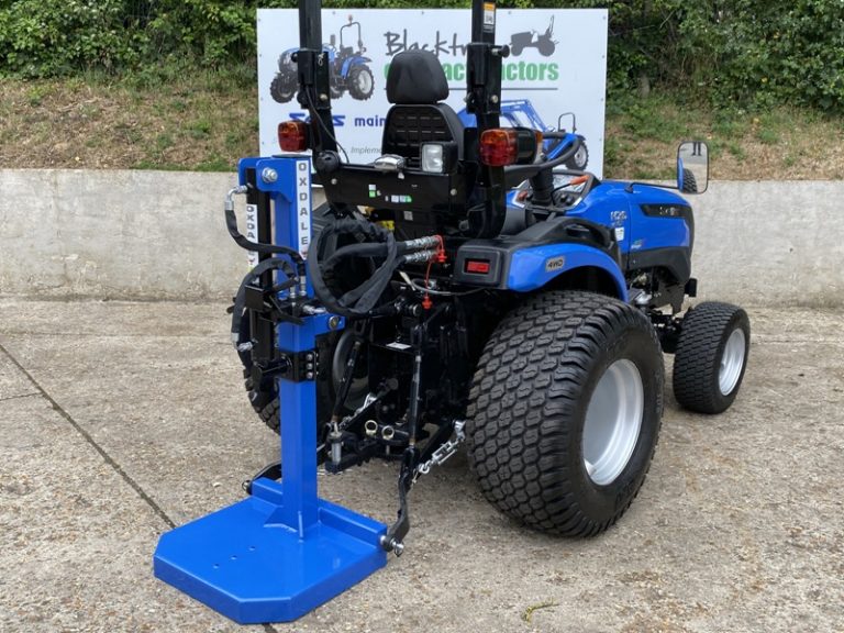 Oxdale Wide Base Log Splitter | Blacktrac Compact Tractors