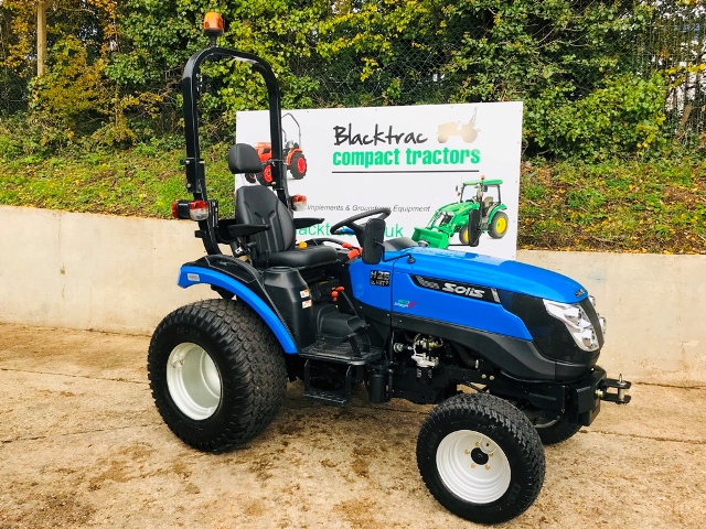 New Solis 26 HST (Hydrostatic) Compact Tractor | Blacktrac Compact Tractors