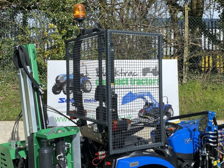 Hedgecutter Protective Guard | Blacktrac Compact Tractors