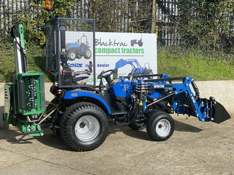 Hedgecutter Protective Guard | Blacktrac Compact Tractors