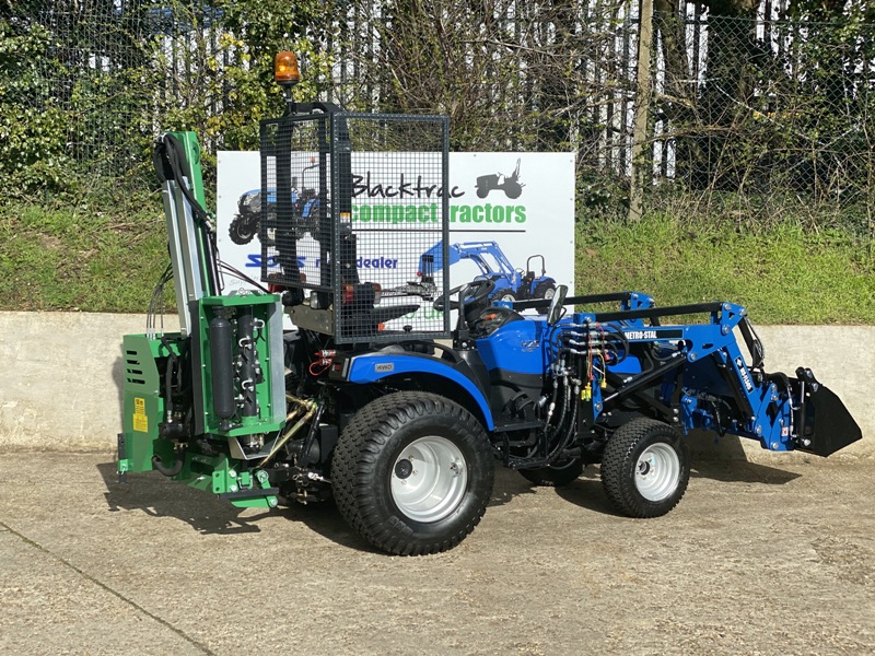 Hedgecutter Protective Guard | Blacktrac Compact Tractors