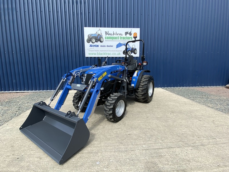 New Solis 26 Compact Tractor with Loader & Bucket