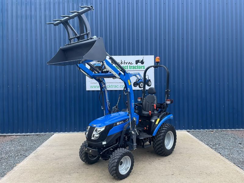 New SOLIS 26 S Compact Tractor with Loader & Hydraulic Bucket
