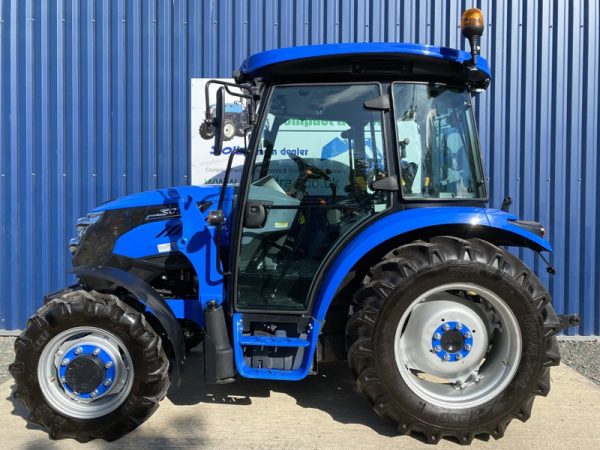 New Solis 50 4WD Compact Tractor with Cab on Agricultural Tyres ...