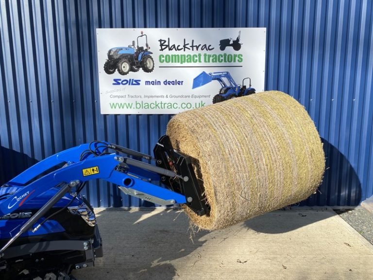 New Loader Bale Spike for Solis or Cochet Loader - Blacktrac Compact ...