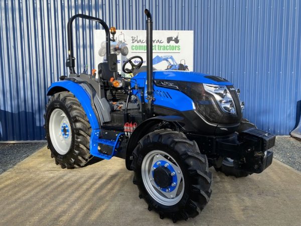 Solis 50 4WD Compact Tractor on Agricultural Tyres