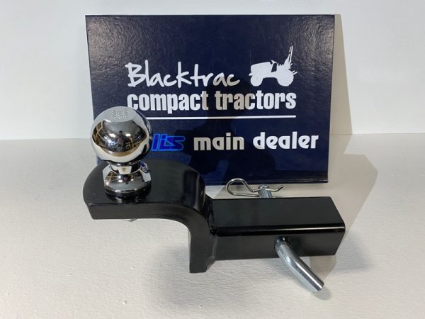Utility Vehicle 50mm Tow Ball Adaptor - Blacktrac Compact Tractors