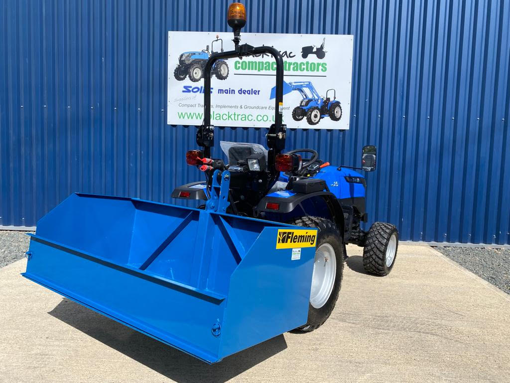 5ft Fleming Tipping Transport Box for Compact Tractor