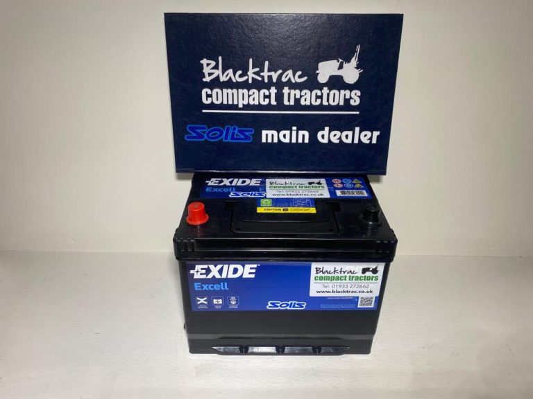 New Solis 16, 20 & 26 Heavy Duty Battery - Blacktrac Compact Tractors
