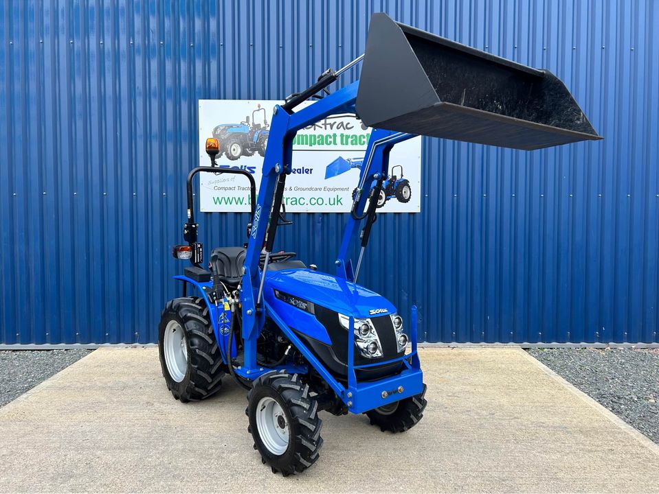Solis Compact Tractors for Sale | Small Tractors | Blacktrac Tractors