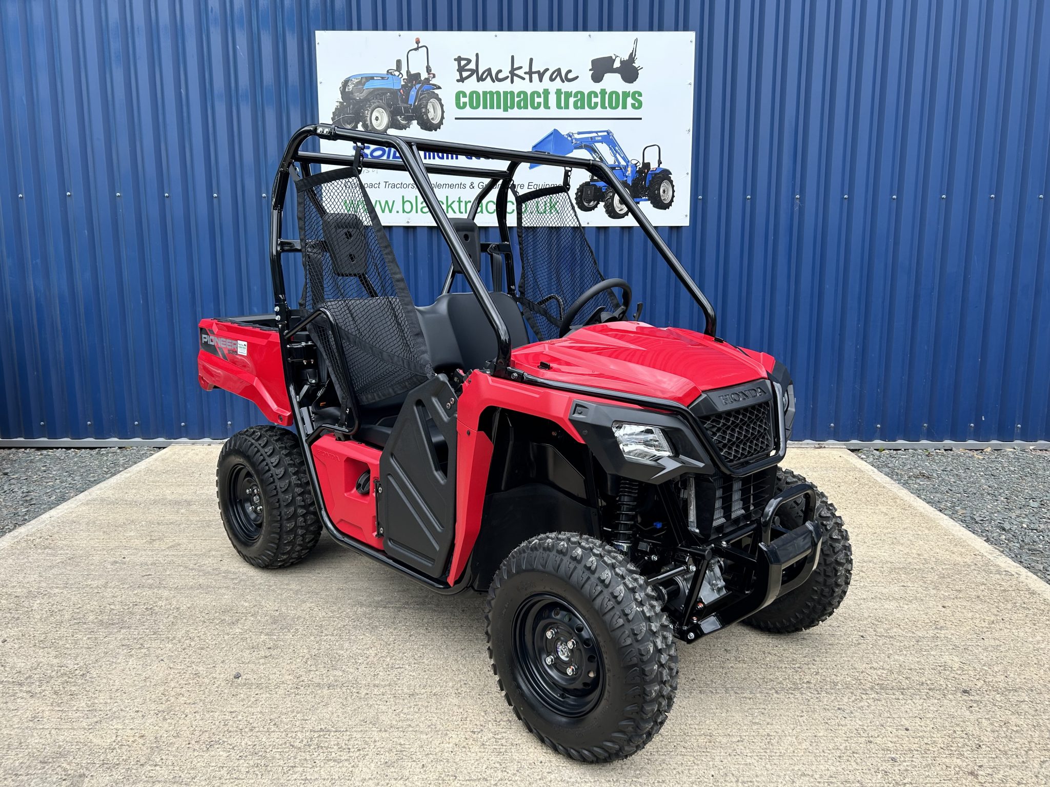 New Honda Pioneer 520 Automatic 4WD UTV - Blacktrac Compact Tractors