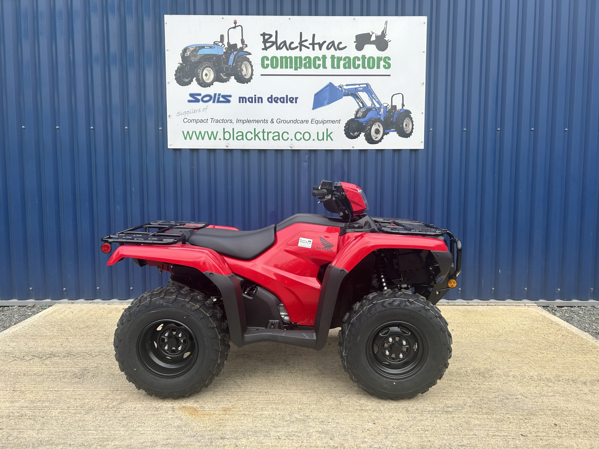 Honda ATV Vehicles - Blacktrac Compact Tractors