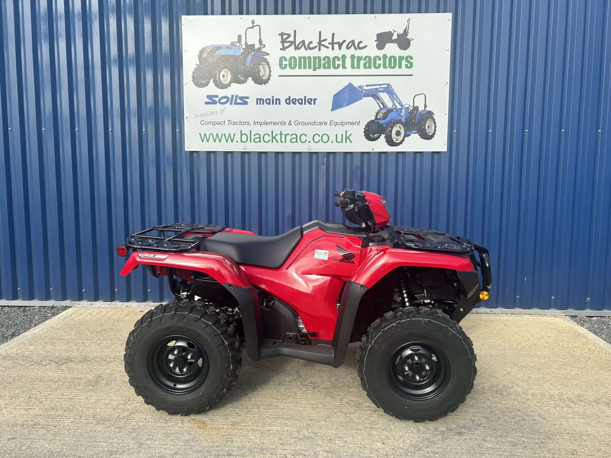 Honda ATV Vehicles - Blacktrac Compact Tractors
