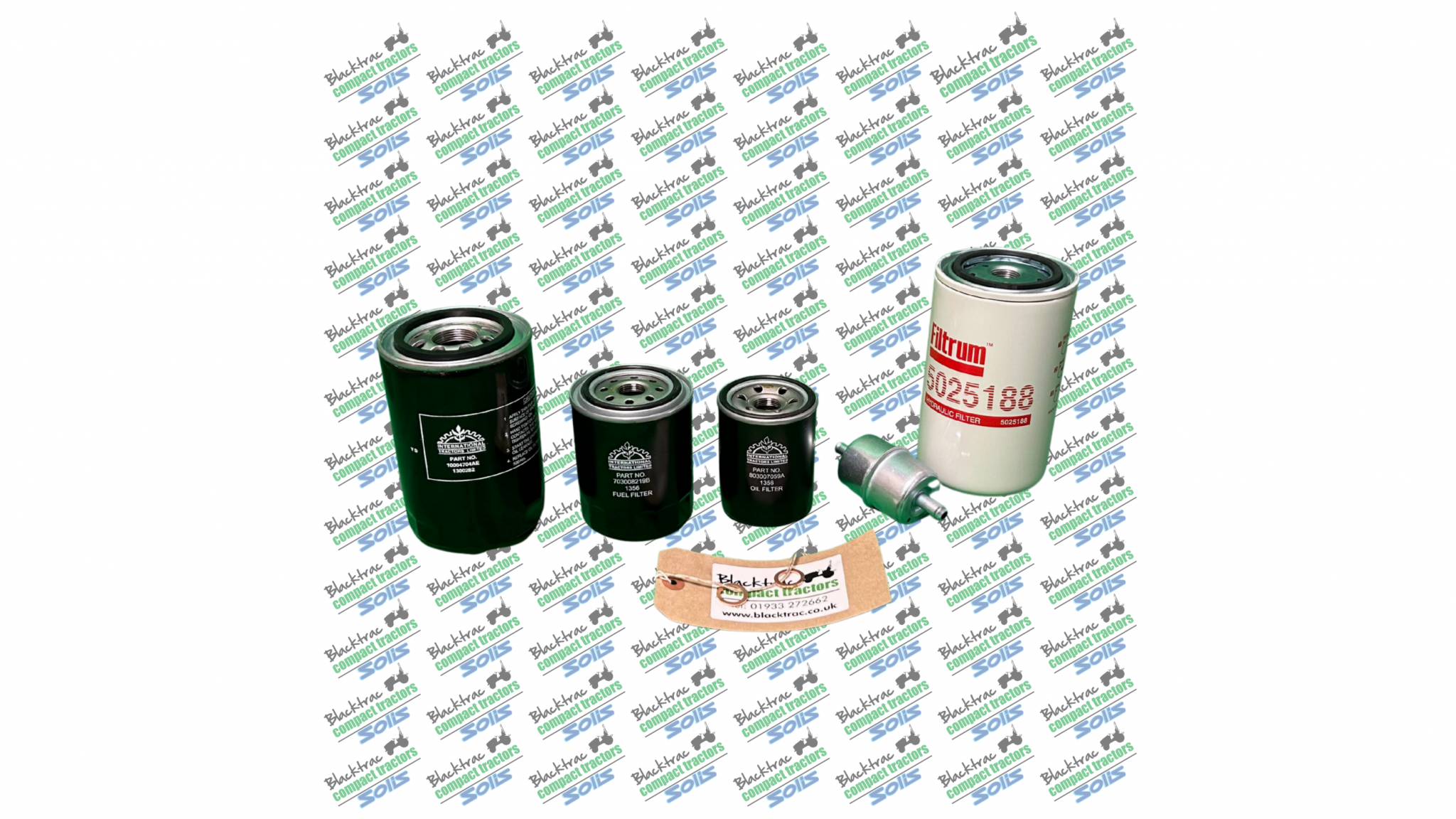 Solis 26 HST Service Filter Kit - Blacktrac Compact Tractors