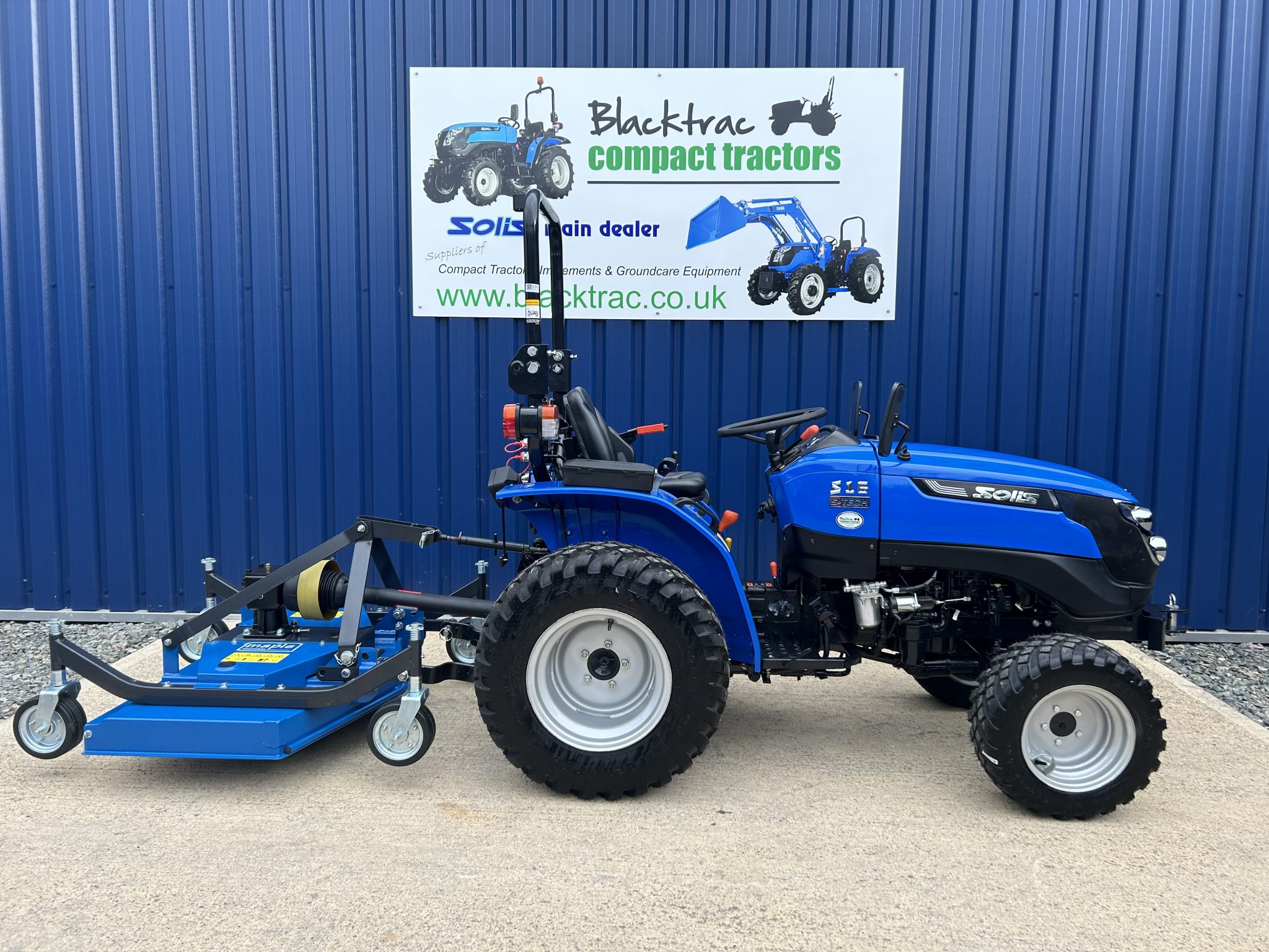 Solis Compact Tractors for Sale | Small Tractors | Blacktrac Tractors