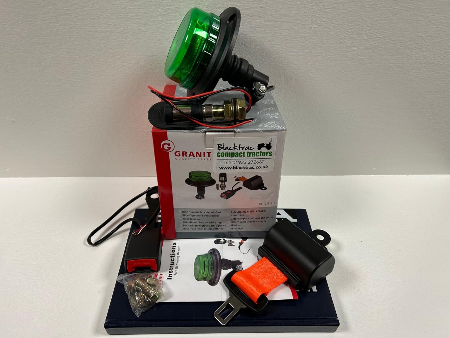 Green Flashing Beacon Kit – Seatbelt Warning & Safety Alert